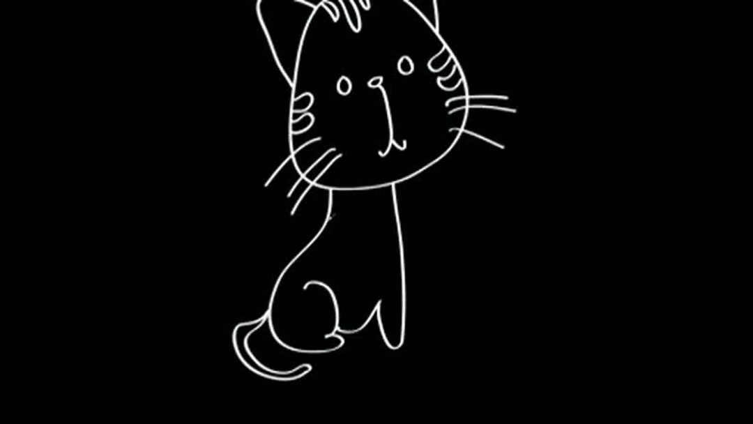 幼儿入门简笔画 猫