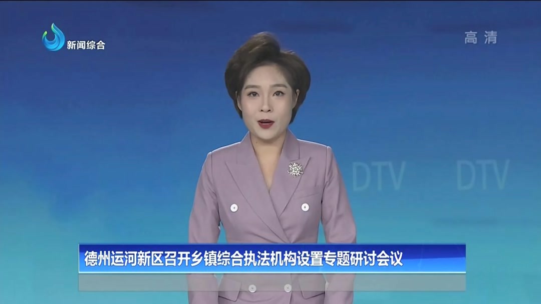 德州运河新区召开乡镇综合执法机构设置专题研讨会议