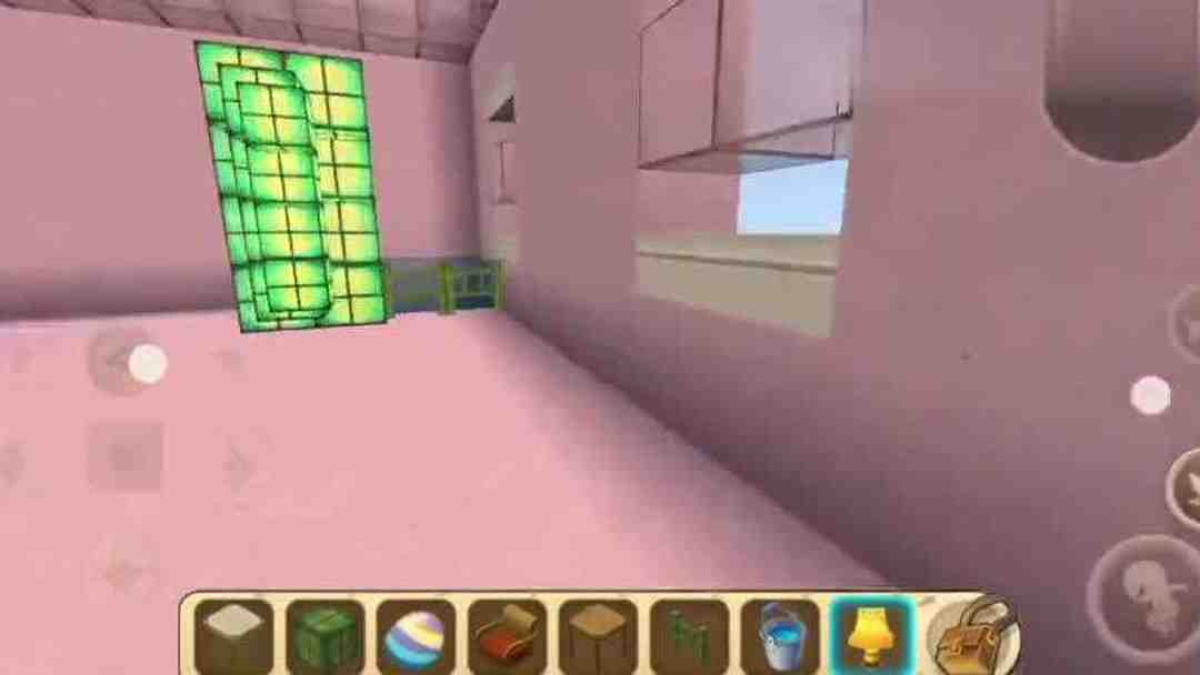 迷你世界:建造一栋粉色城堡!6