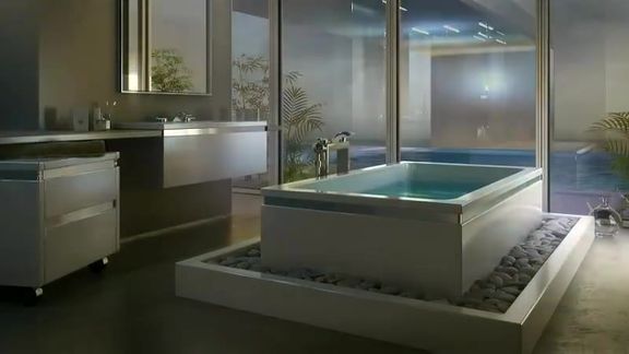 浴室卫生间全日场景VR/AR虚拟现实灯光动画表现