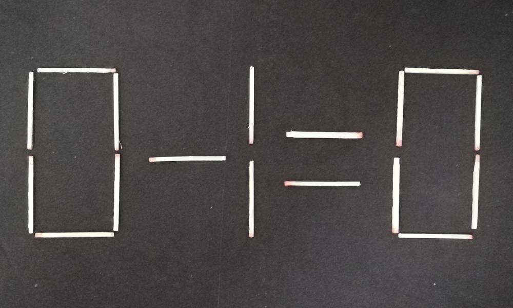 移动一根火柴让等式成立,怎么才能完成?答案很多,你想到几个?