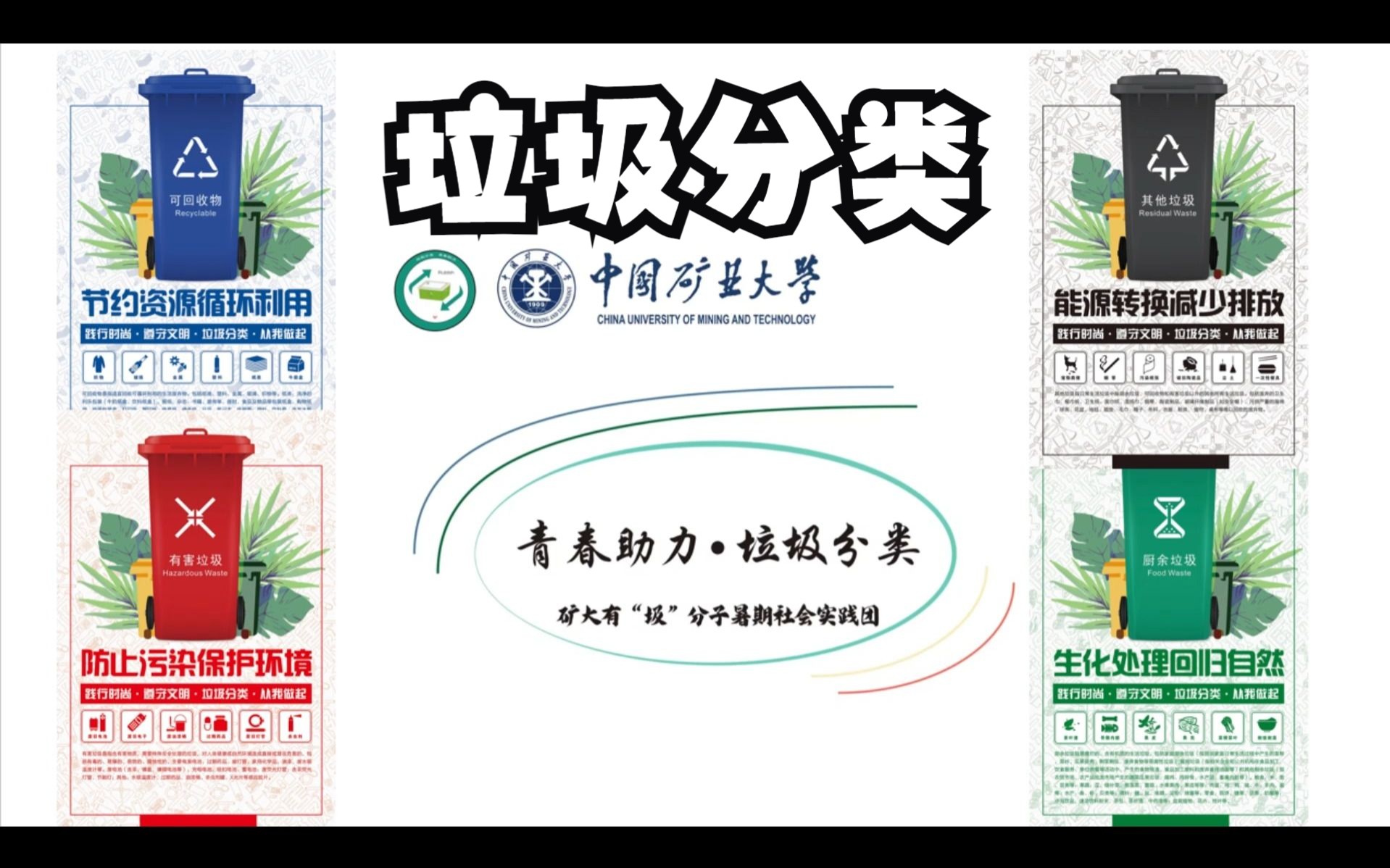 ...矿大有“圾”分子暑期社会实践团(大学生暑期社会实践活动宣传视频)