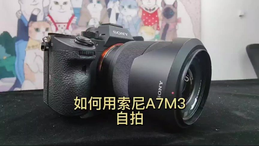 看不到单反画面别愁,一招教你如何用相机自拍#索尼a7m3 #单反