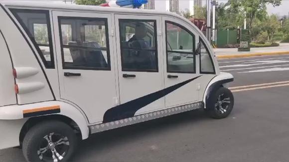 #巡逻 西安益高电动车,四轮电动巡逻车