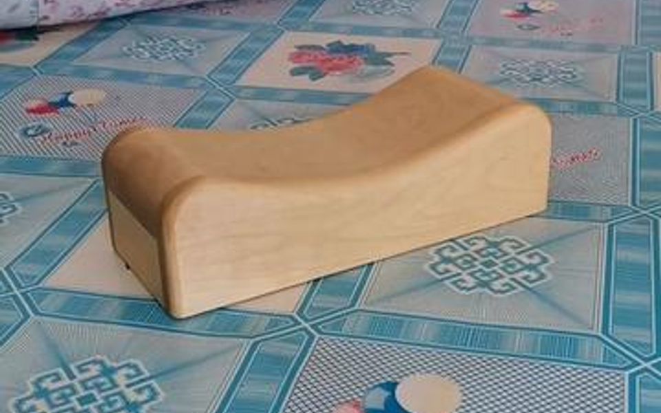 我做个实木枕头