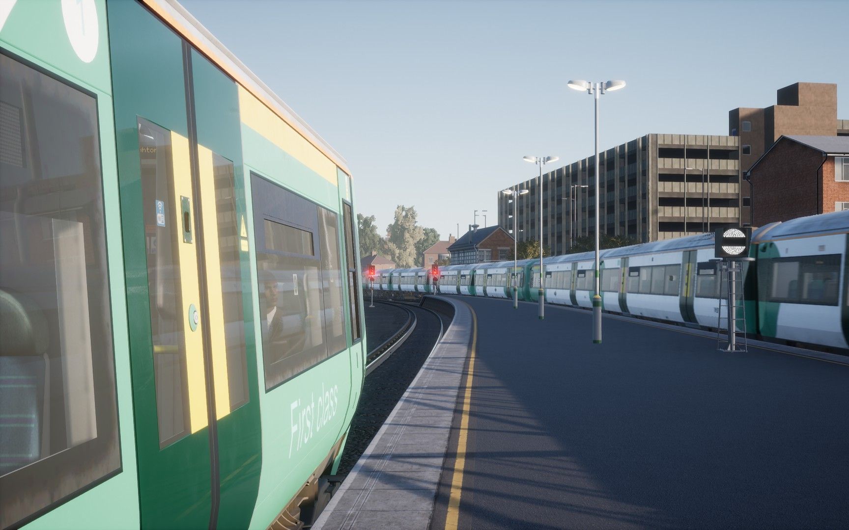 模拟火车世界2020无HUD驾驶:东海岸主干线