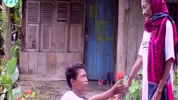 印度婆孙恋,31岁男子娶82岁老太,担心妻子太美被拐,不让其出门