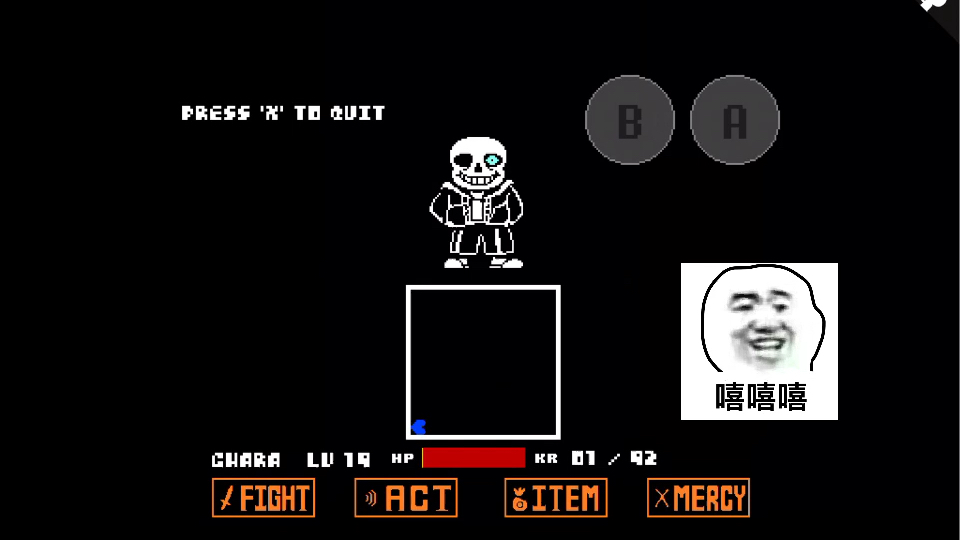 【IPAD平板挑战sans模拟器大风车之战】 《undertale——sans模拟器...