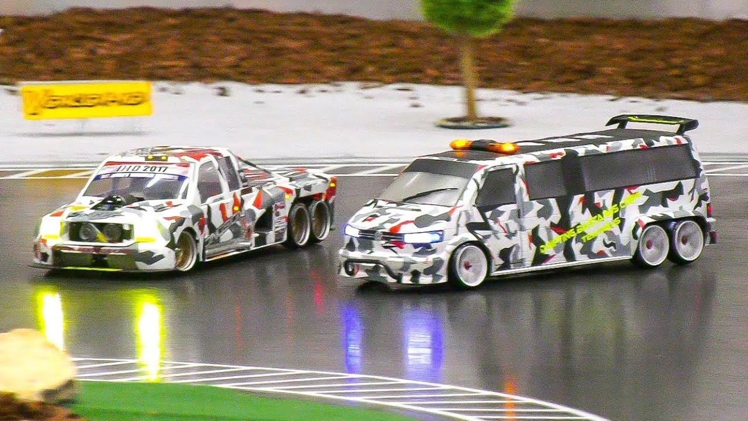 儿童RC模型:伟大的钢筋混凝土漂移车在行动