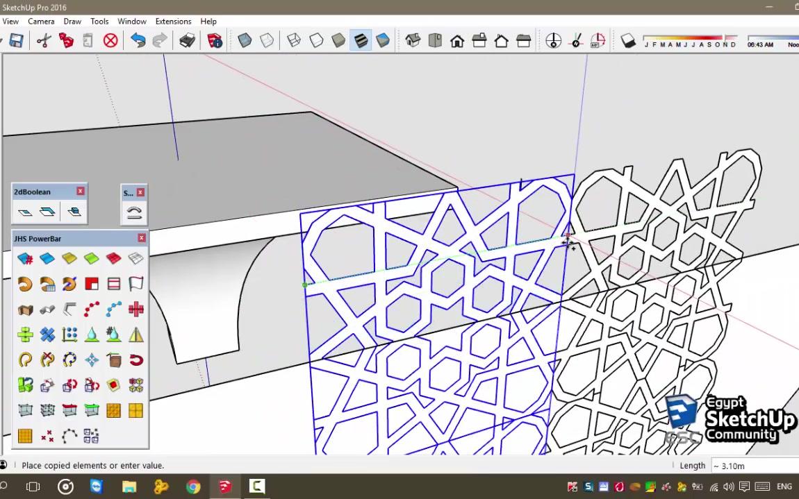 SketchUp的建筑模型