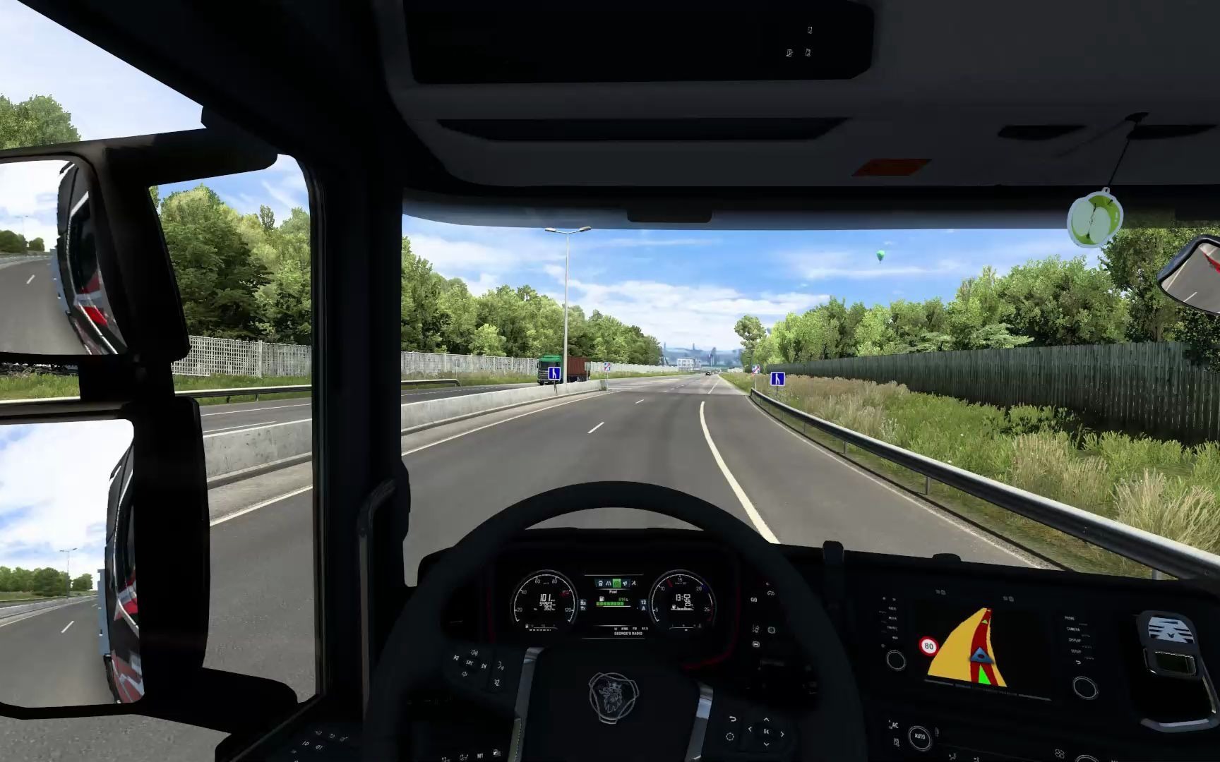 【ETS2】欧洲卡车模拟21.4版本初体验(原声)