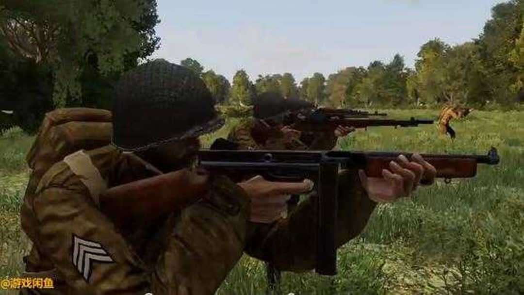 武装突袭3:二战模拟,100美军步兵 vs 100德军步兵