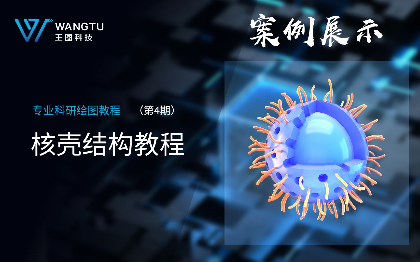 王小图科研绘图教程(材料/生物):零基础+完整工程+免费领取/04球壳结构