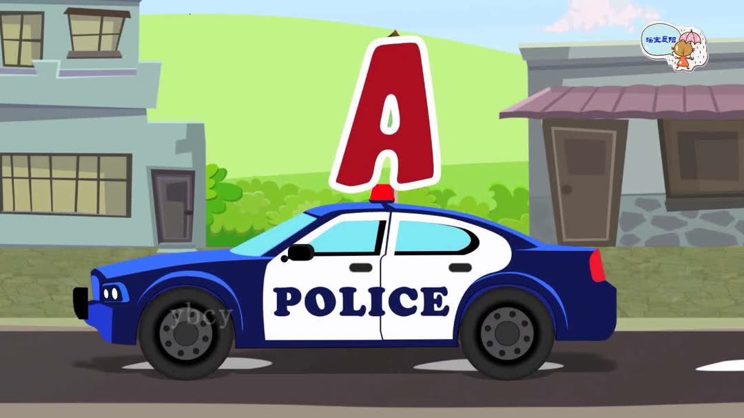 卡通车小游戏 26个英文字母认识游戏互动