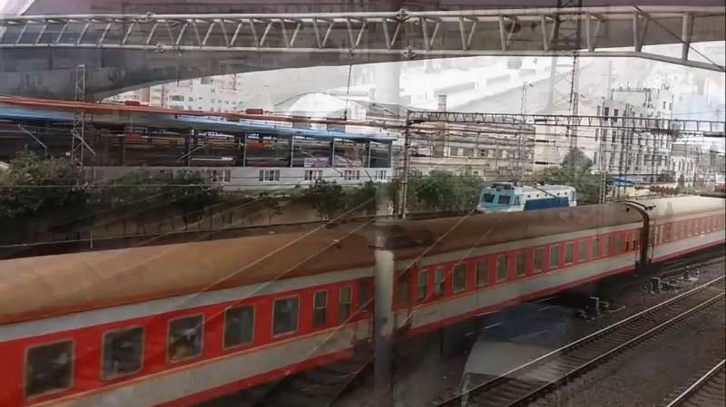 火车实拍:原色时代的火车!K362次(银川-上海)方向!