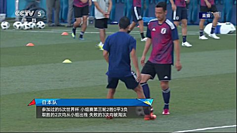 我爱世界杯 2018俄罗斯世界杯 日本队传控风格遭认可球队很满意 央视...