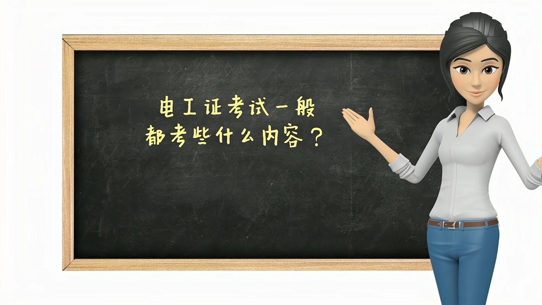 电工证考试一般都考些什么内容?