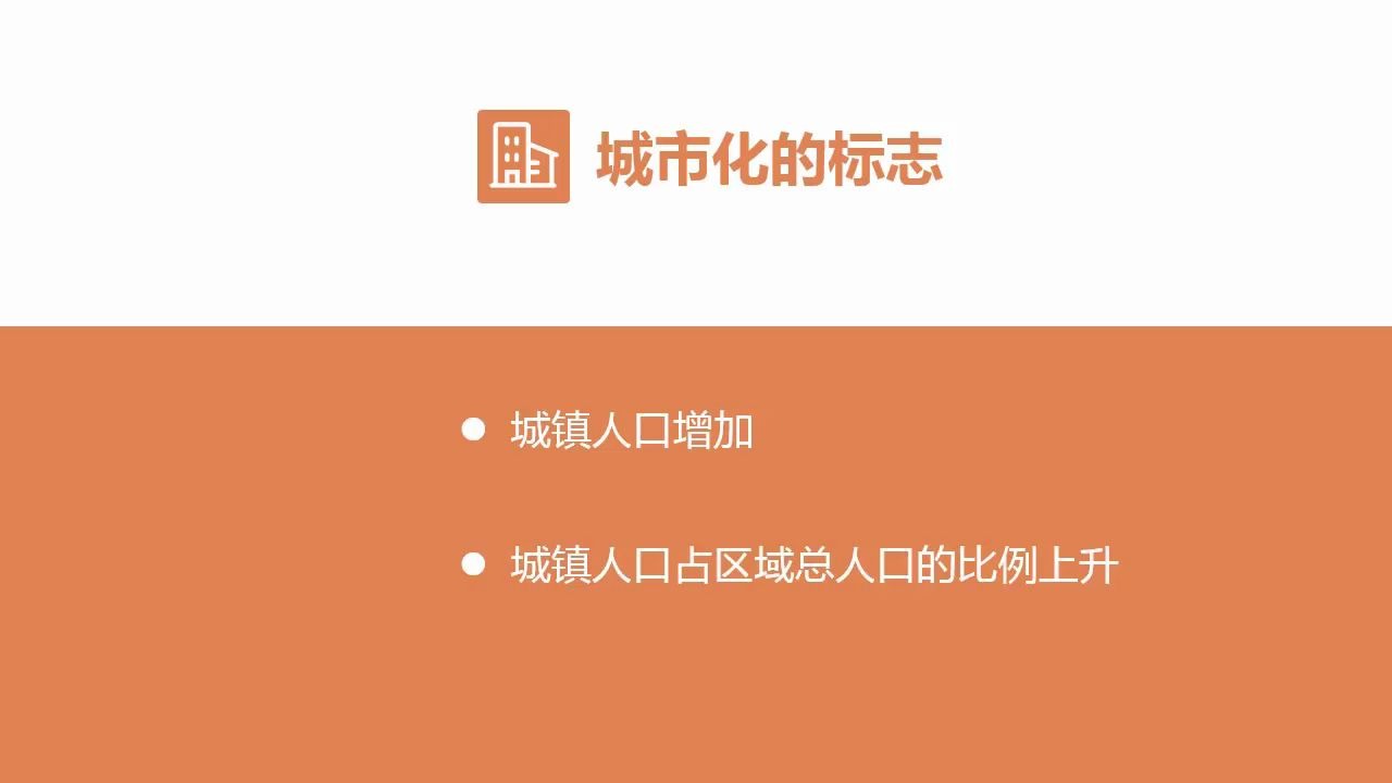城镇化(新人教版)地理2