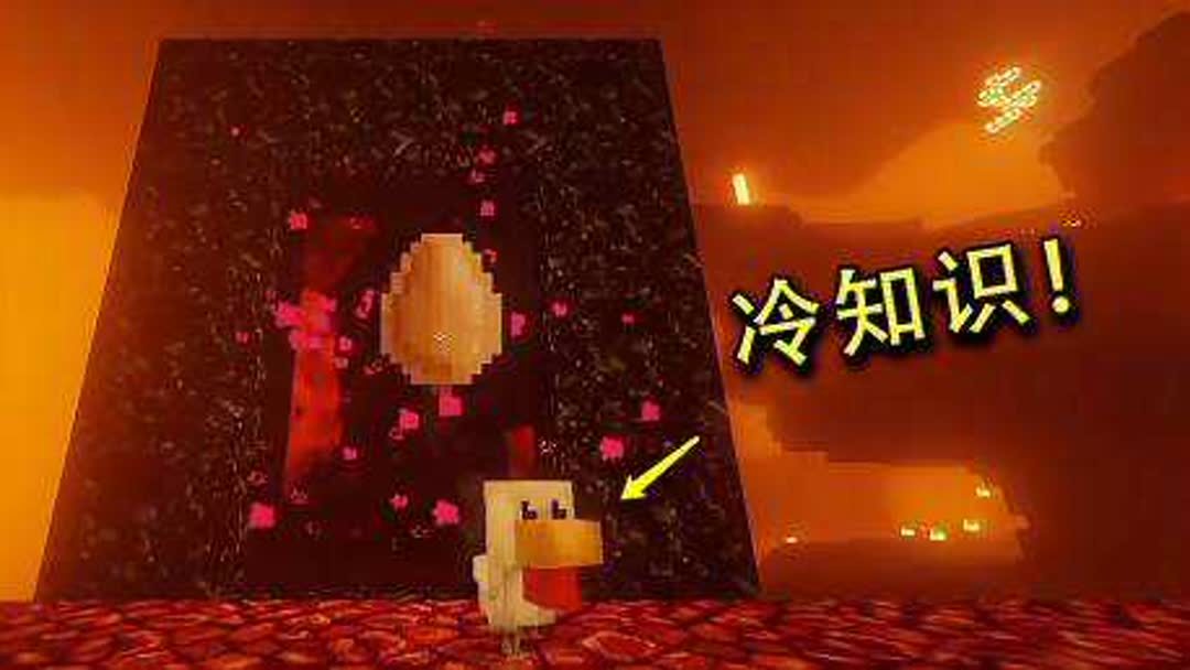 我的世界冷知识50哪些东西可以穿越地狱之门呢大蜀做了一个测试