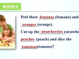 【鹿鸣微课】八年级 可数名词的复数