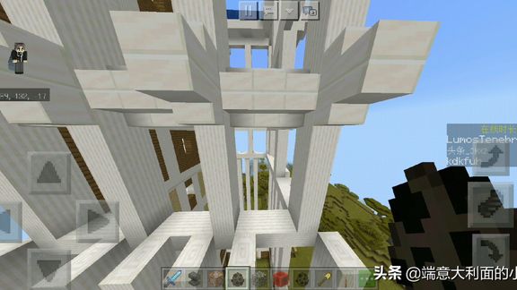 用指令与标本模块化建房。#我的世界#