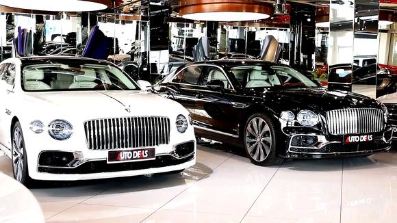 300万的2021款宾利飞驰到店实拍,气场太强大,劳斯莱斯靠边站