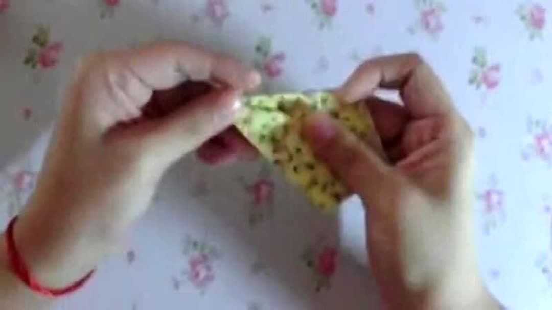 油纸伞制作 手工折纸 折油纸伞