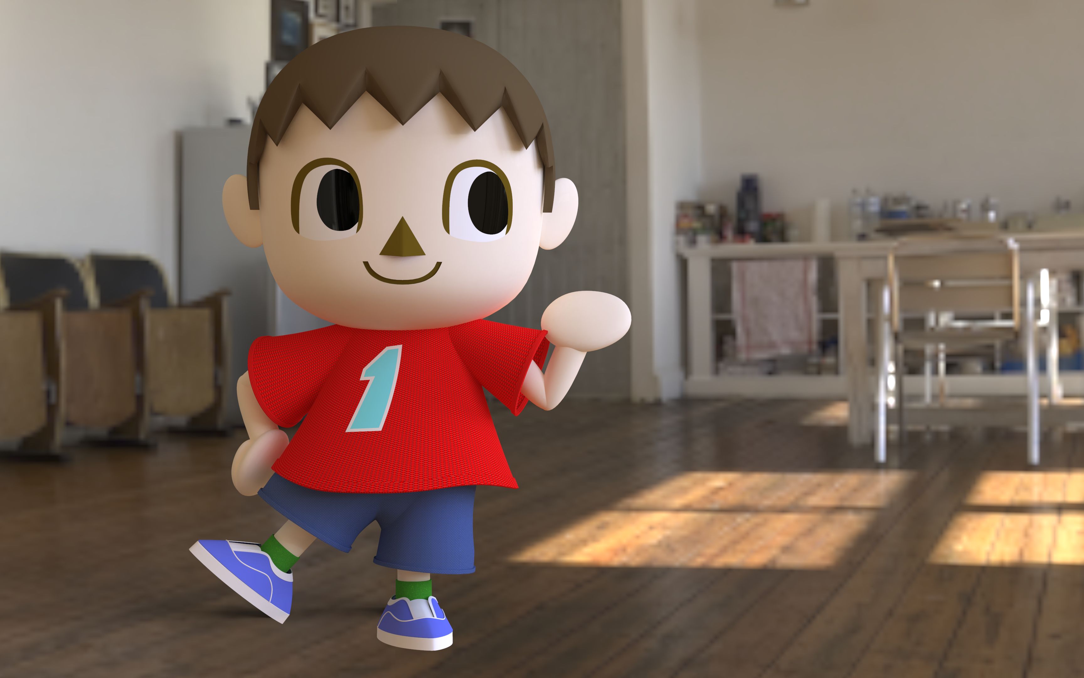 switch动物之森还没来,我自己先来画一个