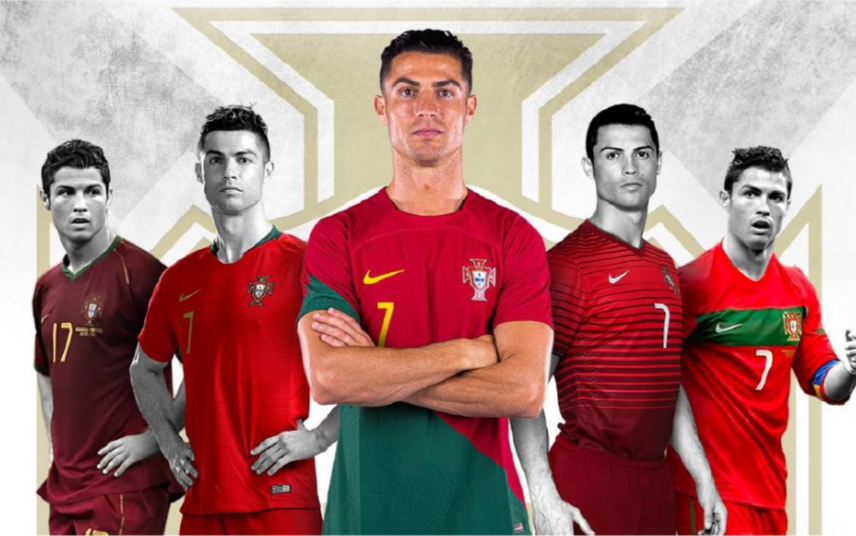 历史第一人!C罗连续五届世界杯进球