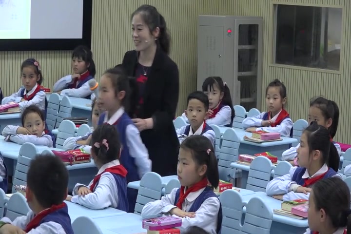 部编版二年级语文下册陈老师《语文园地四》-省老师 优质课公开课...