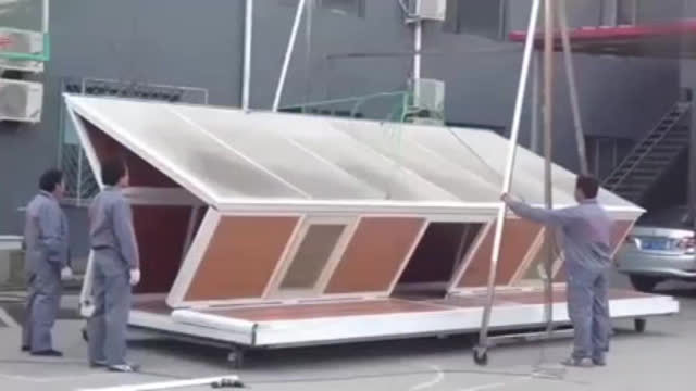 牛人发明可移动房子,为何火遍全球,看完我服了!