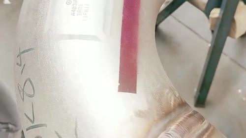 不锈钢管道,这活焊得漂亮,你觉得工资一天多少合适?