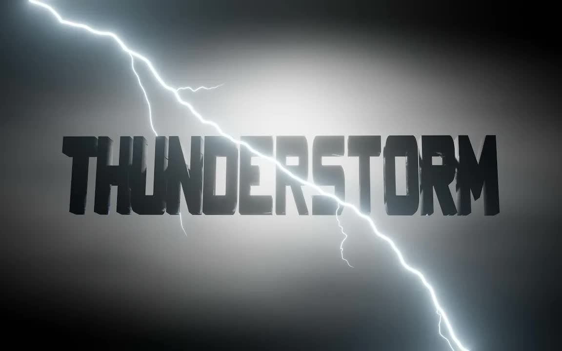 iBlender中文版插件 Thunderstorm 教程 安装使用教程 闪电 雷暴 闪电 ...