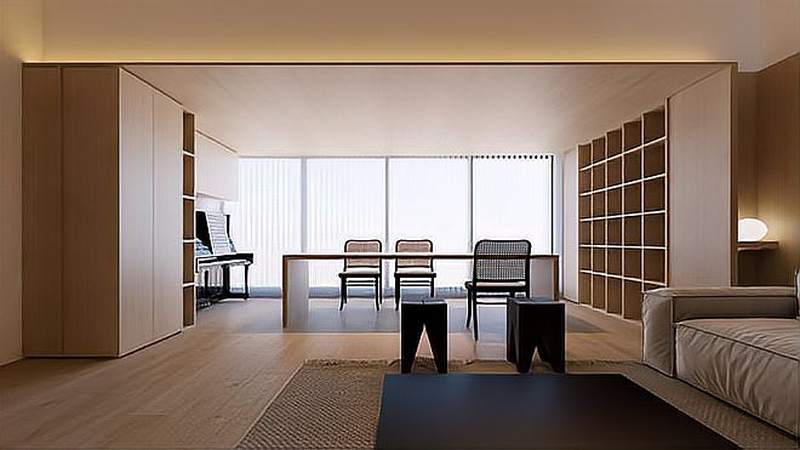 干净高级的现代简约风,邻居都来问我要效果图