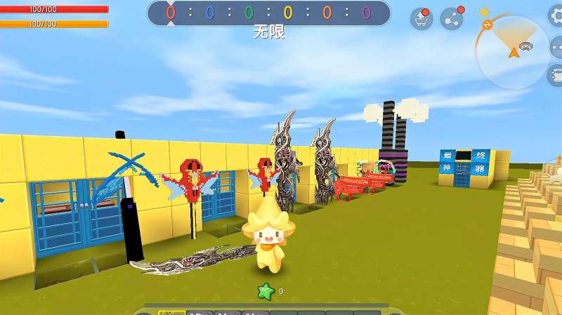 迷你世界:抽取喜欢的神器,拥有了开关就拥有了所有神器