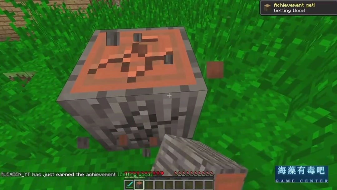 我的世界-被砍伐的树木