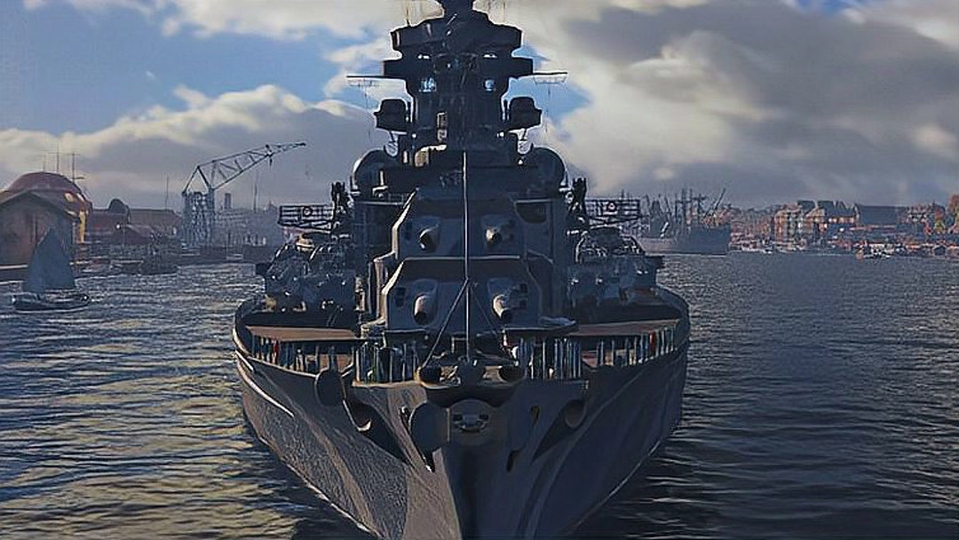 战舰世界;二战明星俾斯麦号战列舰