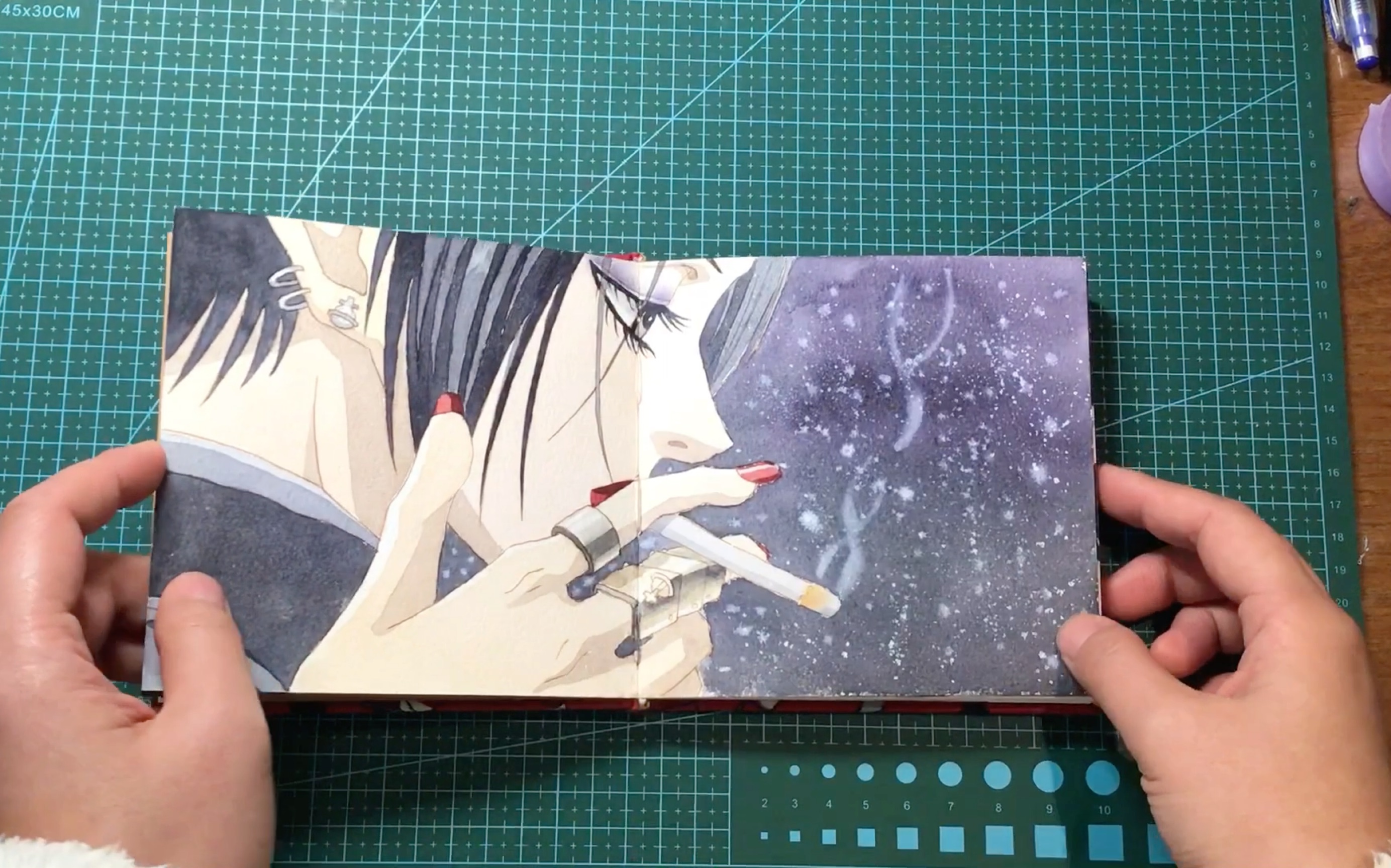 动画nana手绘翻翻乐