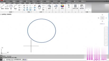 CAD2015新手入门视频教程:23.22,定数等分对象