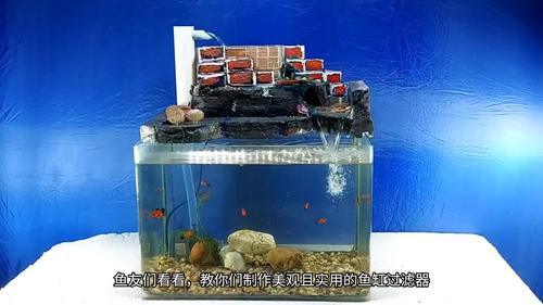 教你制作鱼缸顶部过滤器,特别的美观,快速清除鱼缸,特好用