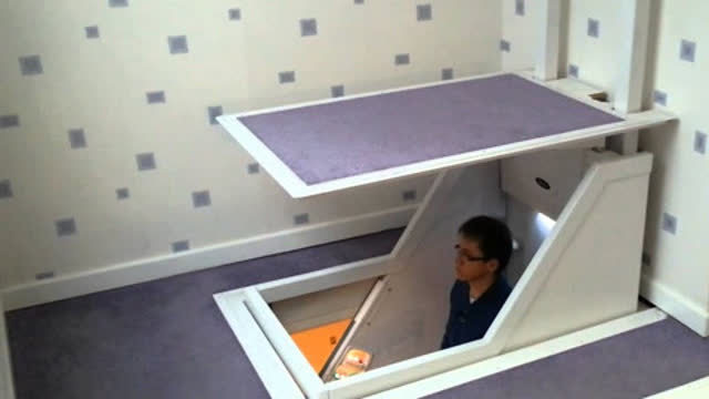 不占地的家用小电梯,上下楼不费劲,按一下直接到房里