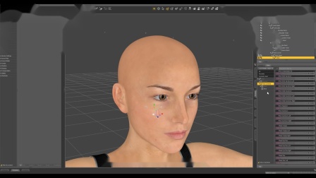 401 Daz 3D 教程 - 姿势基础姿势工具和使用图钉 - 官方教程 原创翻译