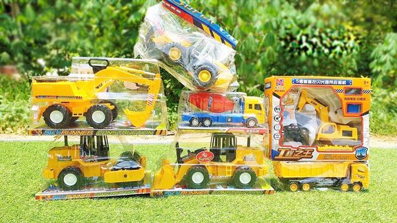 儿童仿真工程车玩具模型