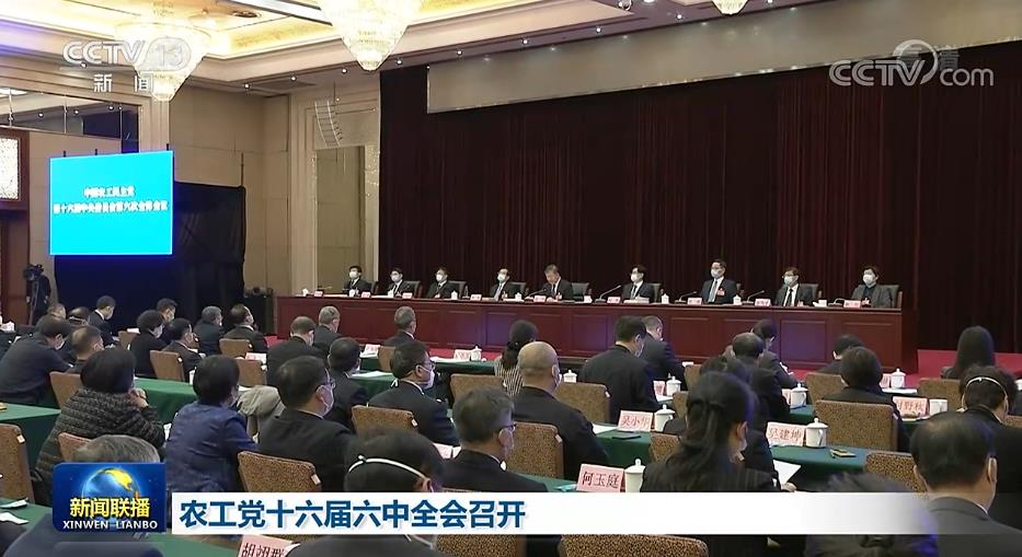 [视频]农工党十六届六中全会召开