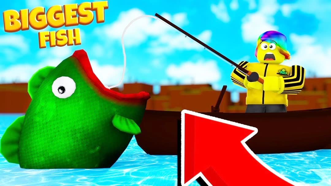 Roblox垂钓模拟器!出海钓鱼发现神秘彩虹鱼?咯咯多解说