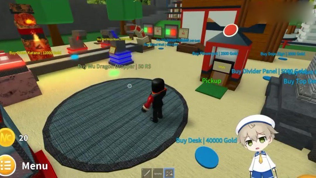 小格解说 Roblox忍者大亨打造炫酷武术馆!爆笑乐高幻影忍者突袭!