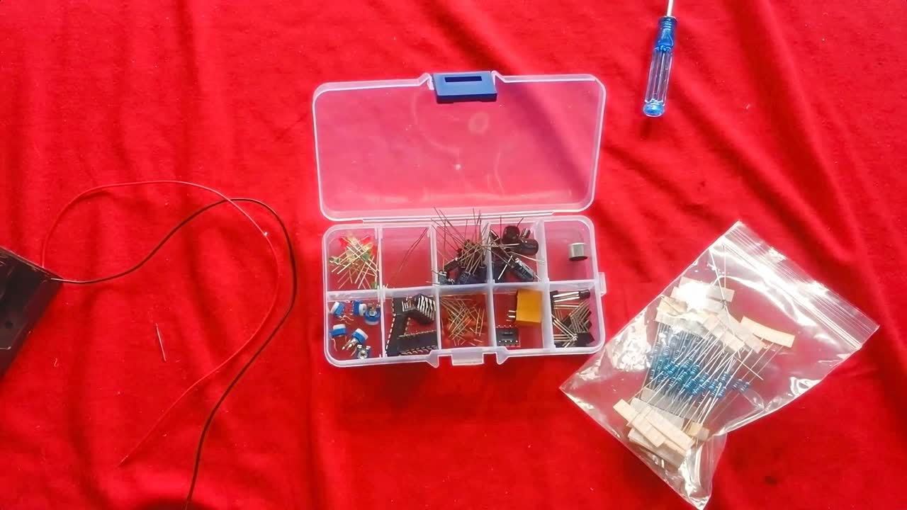 为学模拟电路而买的 面包板电子电路实验DIY