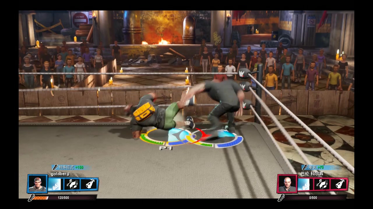 WWE2K竞技场 中文剧情流程