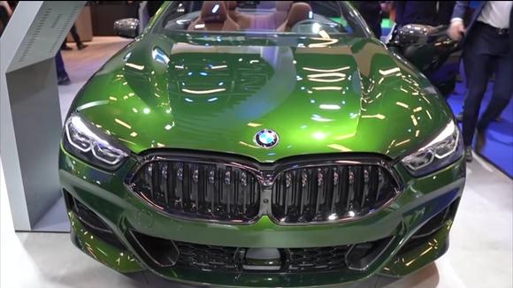 重磅出击,宝马新款敞篷车,M850i敞车内和车外绕车,颜色是亮点