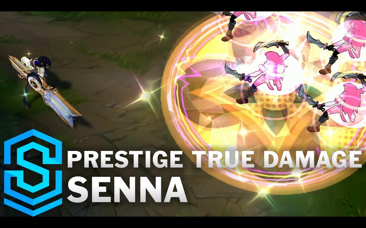 「皮肤档案室」赛娜·涤魂圣枪 —— 真实伤害 至臻 - 英雄联盟